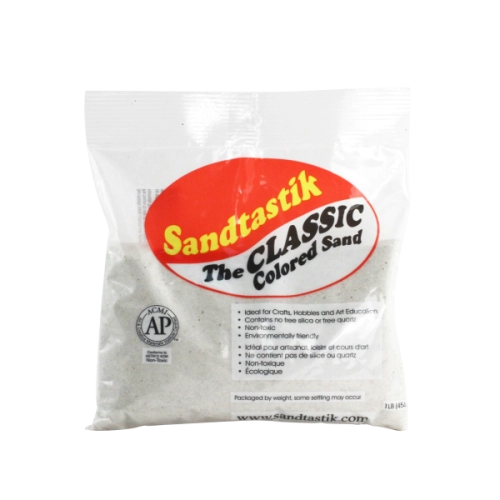 Classic Colored Sand - White - 1 lb (454 g) Bag