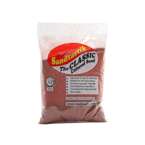 Classic Colored Sand - Brick - 2 lb (908 g) Bag