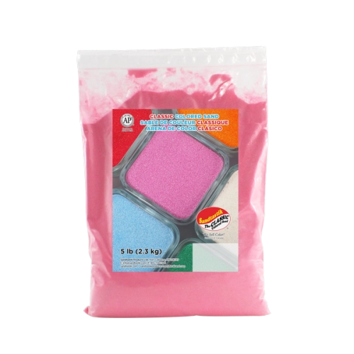 Classic Colored Sand - Pink - 5 lb (2.3 kg) Bag